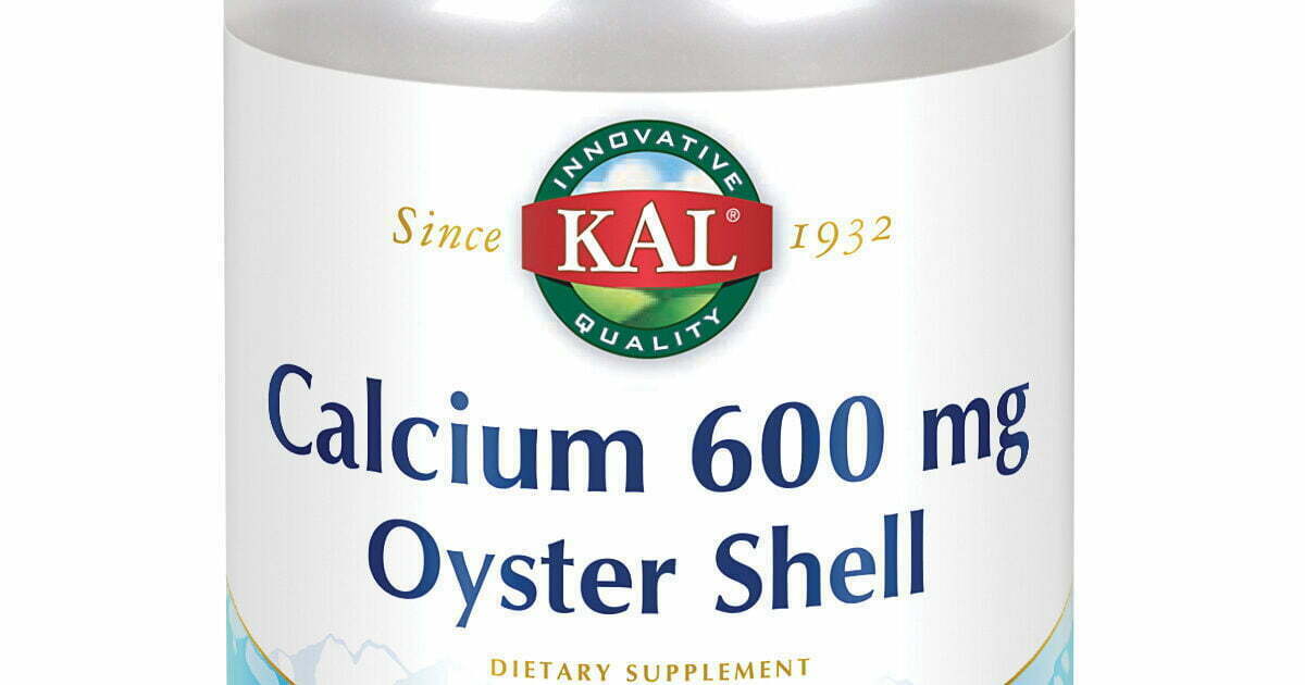 Calcium Oyster Shell, 600mg, 100ct – Mother's Cupboard Nutrition