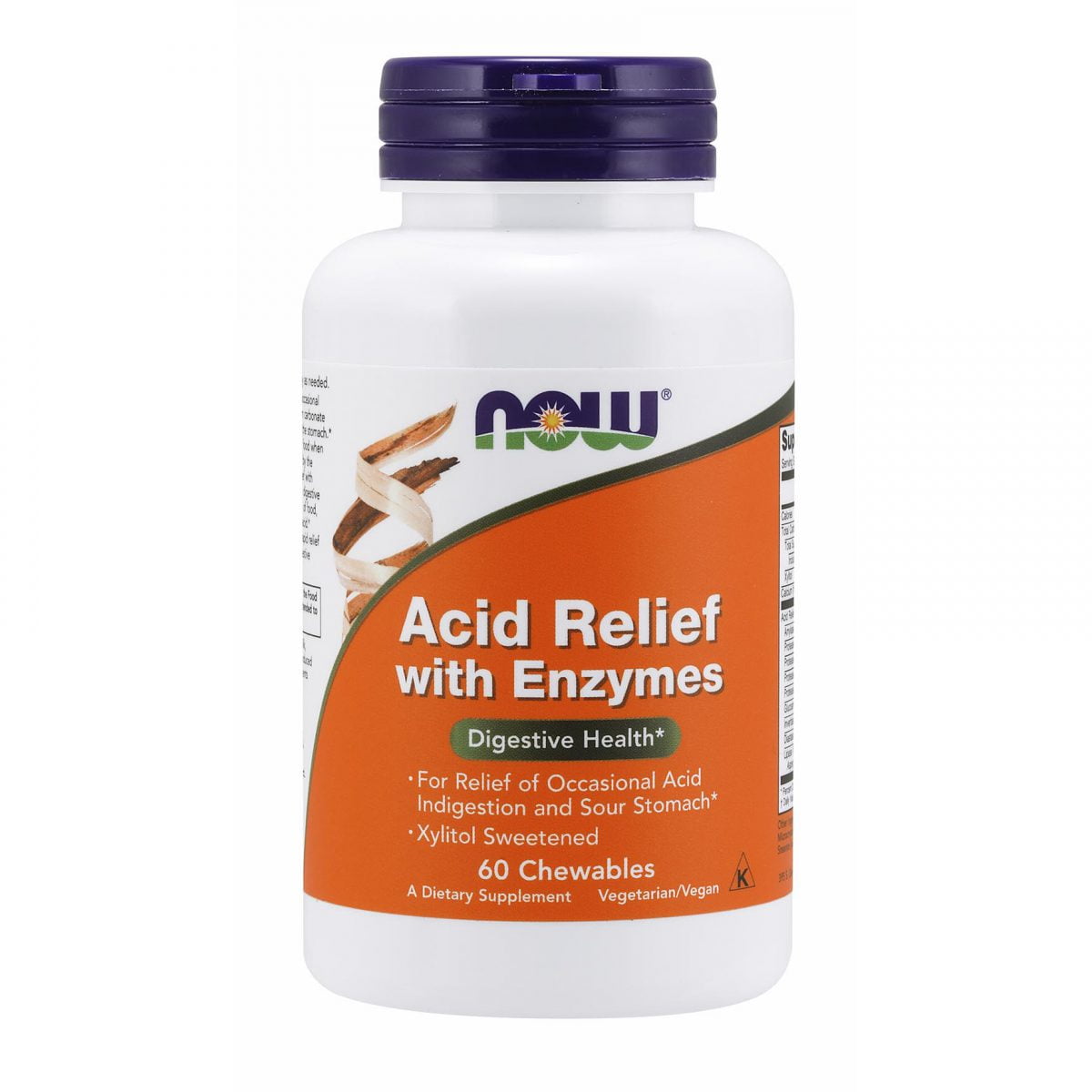 ACID RELIEF CHEW ENZYMES 60 LOZ, 60ct – Mother's Cupboard Nutrition