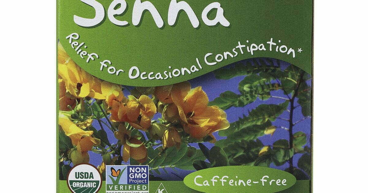 SENNA ORGANIC TEA BAGS 24 BAGS – Mother's Cupboard Nutrition